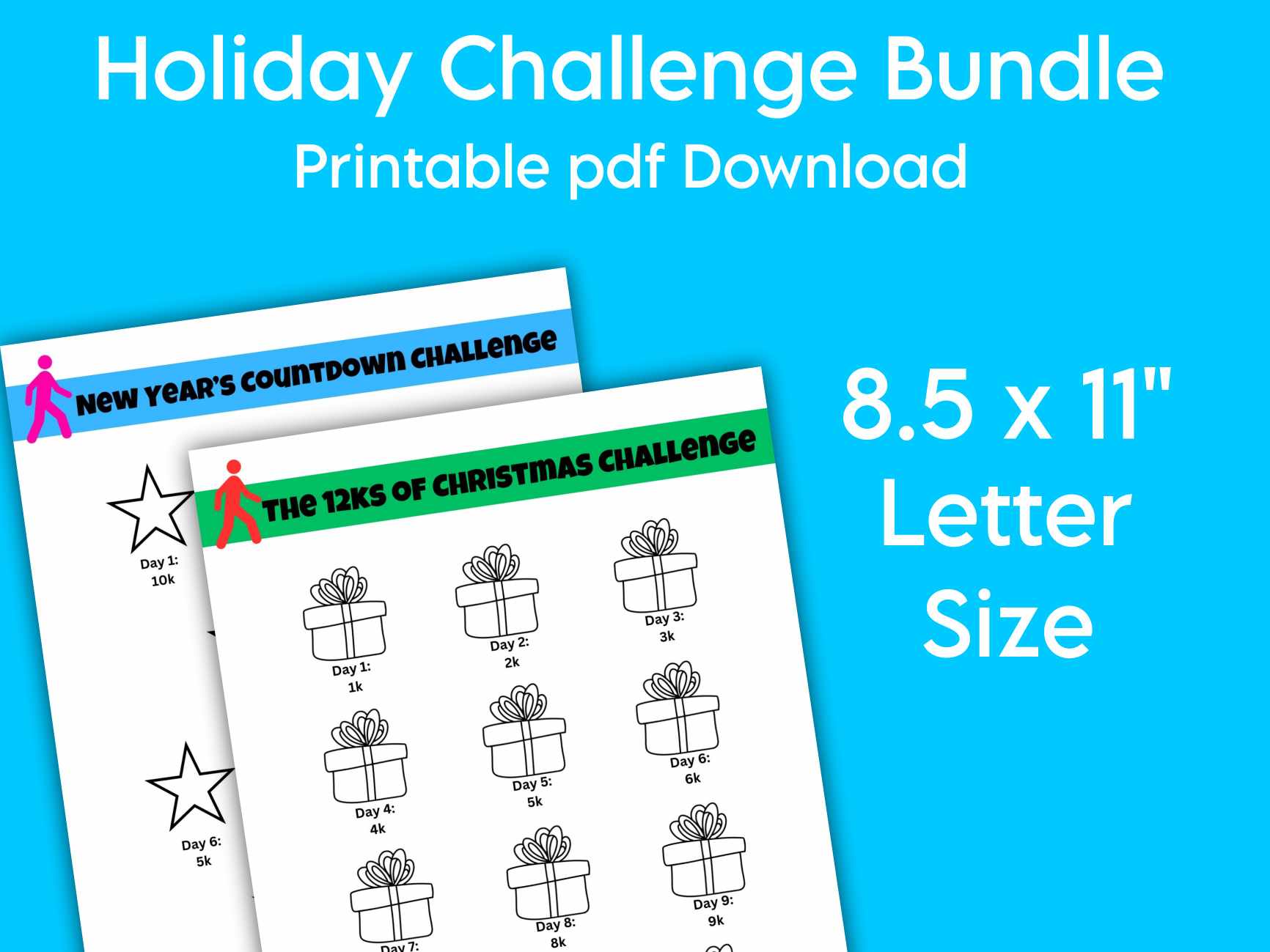 Shop Spotlight: Holiday Challenge Printables – Will Walk for Coffee