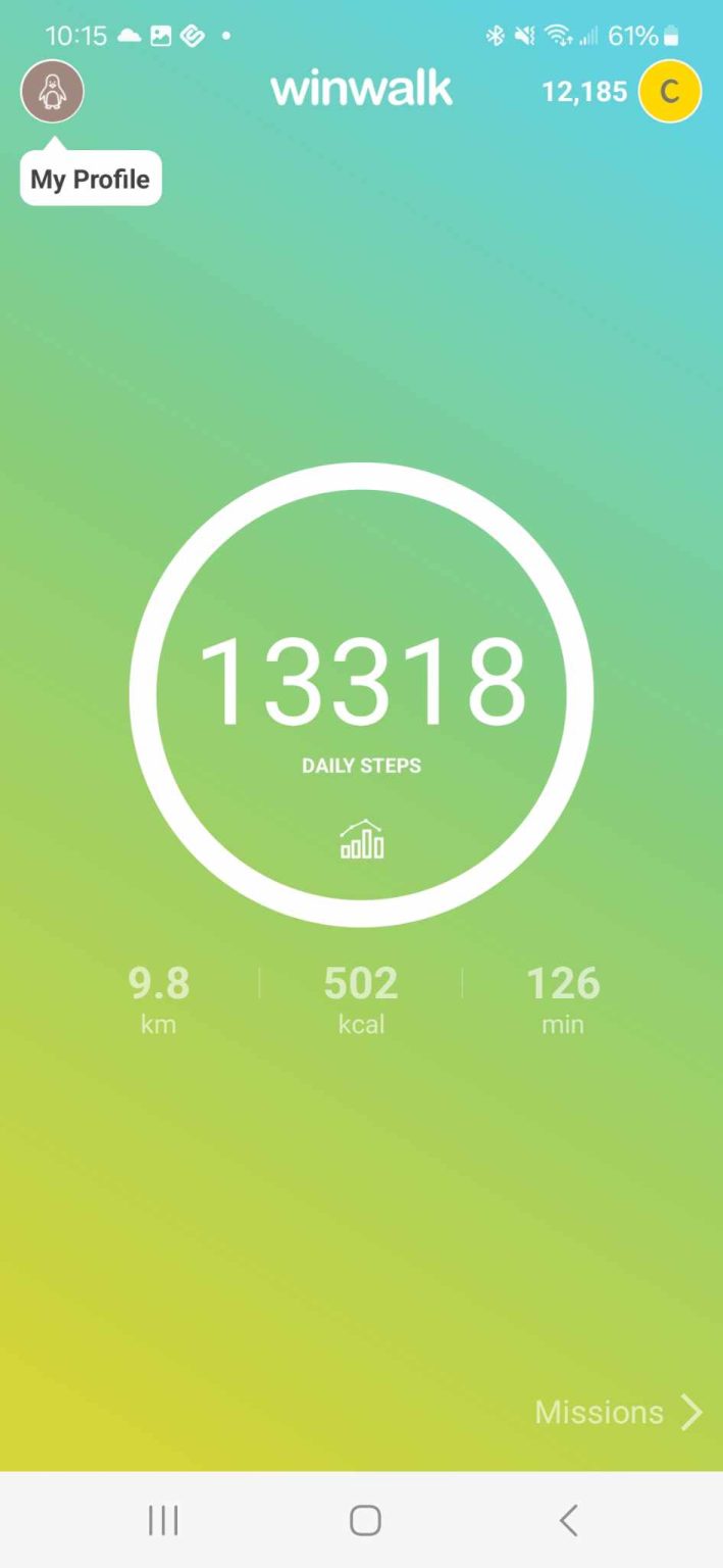 App Review: Winwalk – Will Walk for Coffee