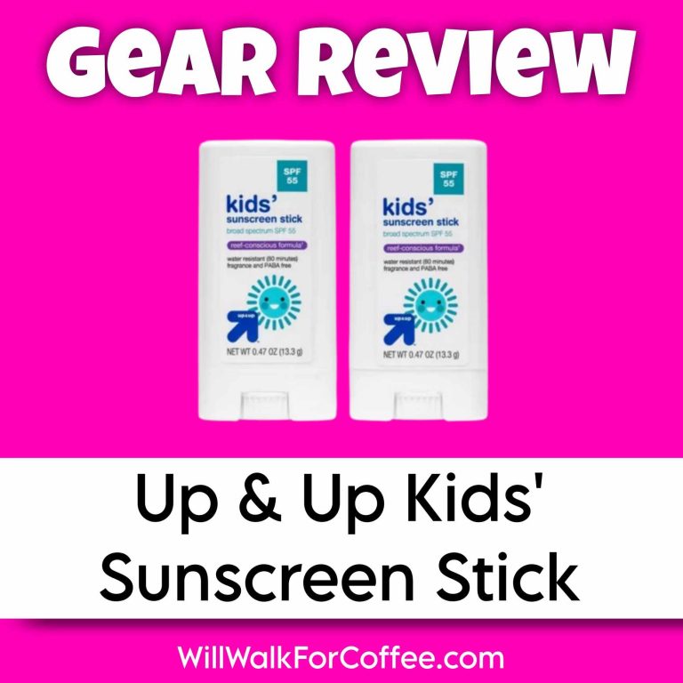 Gear Review: Up & Up Kids’ Sunscreen Stick – Will Walk for Coffee