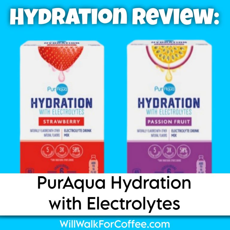Hydration Review: PurAqua Hydration with Electrolytes – Will Walk for ...