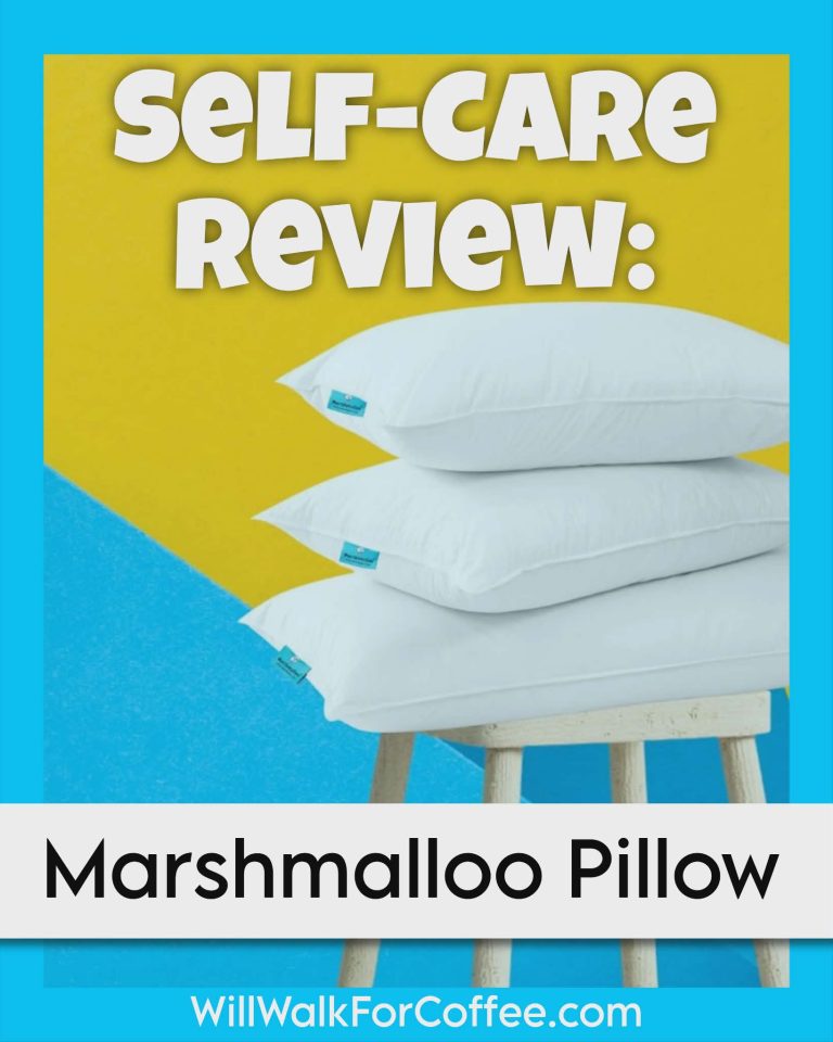 Self-Care Review: Marshmalloo Pillow – Will Walk for Coffee